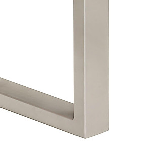 WHOPBXGAD Dining Table,Kitchen Tables, Wooden Dining Tables for Living Room, Dining Room, Bistro Tables,43.3"x19.7"x29.9" Solid Wood Acacia