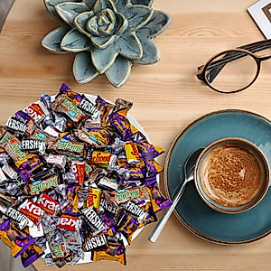 Chocolate Candy Mix - HERSHEY'Snuggets, Assorted Miniatures, MilkyWay Fun Size, Caramello Bars, 3-Pound Variety Pack - About 150 Pieces