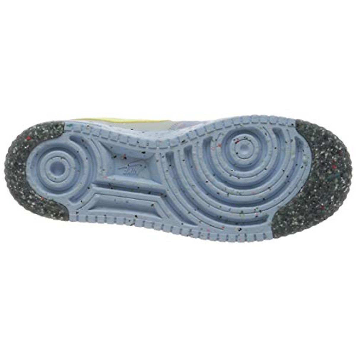 Nike Women's Air Force 1 Crater Basketball Shoe, Pure Platinum Barely Volt Summit White, 4 UK