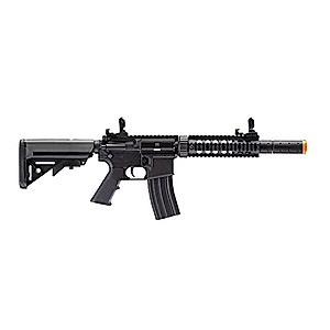 Lancer Tactical Gen 2 Airsoft Rifle SD M4 GEN 2 Polymer- Electric Full/Semi-Auto Airsoft AEG Rifle with 0.20g BBS, Charger and Battery (Black High FPS)