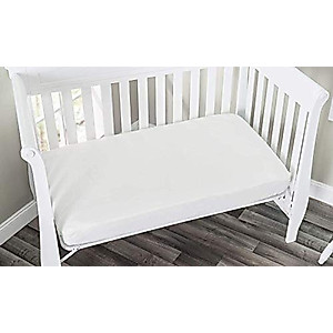 100% Jersey Knit Cotton Fitted Crib Sheet, for Standard Crib and Toddler Mattresses Solid Navy, Soft & Breathable, for Boys and Girls, Size 28"x 52"x 9’’ Pack of 2