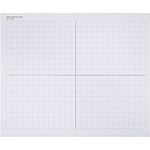 Single Sided X-Y Axis Mat, Teaching Supplies (9 x 11 in, 100 Sheets)
