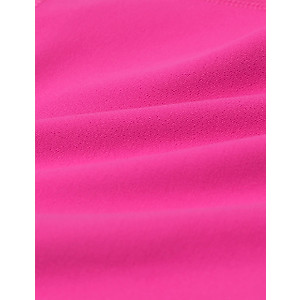 CRZ YOGA Butterluxe Long Sleeve Crop Tops for Women Slim Fit Workout Shirts Cropped Athletic Gym Top Hibiscus Purple Large