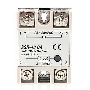 PID REX-C100 Digital Temperature Controller + 40A Solid State Relay K Thermocouple GD 40A SSR