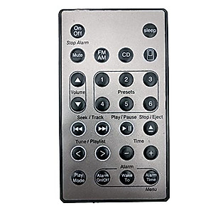 Infrared Replacement Remote Control Compatible with Much More Bose Wave Music System AWRCC1 AWRCC2(Black)