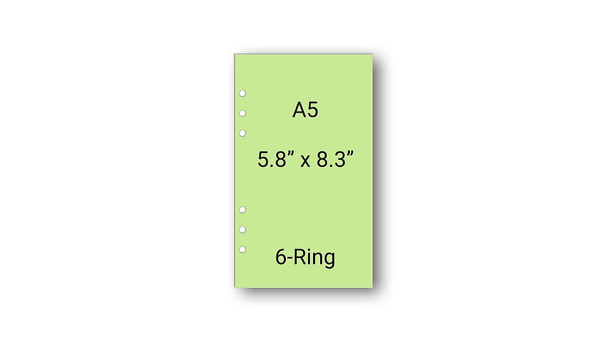 A5 Color Notes Refill for Perfect Planning