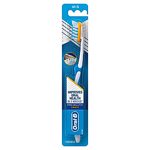 Oral-B Pro-Health Advanced Cross Action Bristles Toothbrush, 40 Soft, Pack of 2