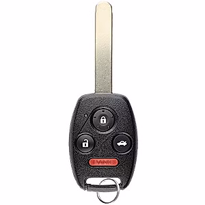 KeylessOption Keyless Entry Remote Control Uncut Car Ignition Key Fob Replacement for KR55WK49308