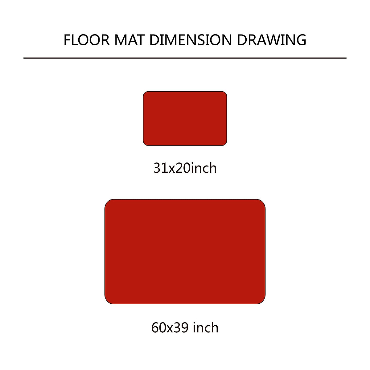 Vnurnrn Area Rug Cool Monster Truck Pattern, Anti Slip Rectangular Soft Indoor/Outdoor Floor Carpet Rugs Home Decor for Living Dinning Room Bedroom Kitchen 60x39 inch