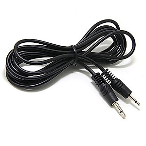 Ancable 2-Pack 6-Feet Mono Cable 2.5mm Male to 3.5mm Mono Jack Plug - 12V Trigger Cable for Parasound Amp and Logitech Harmony Hub