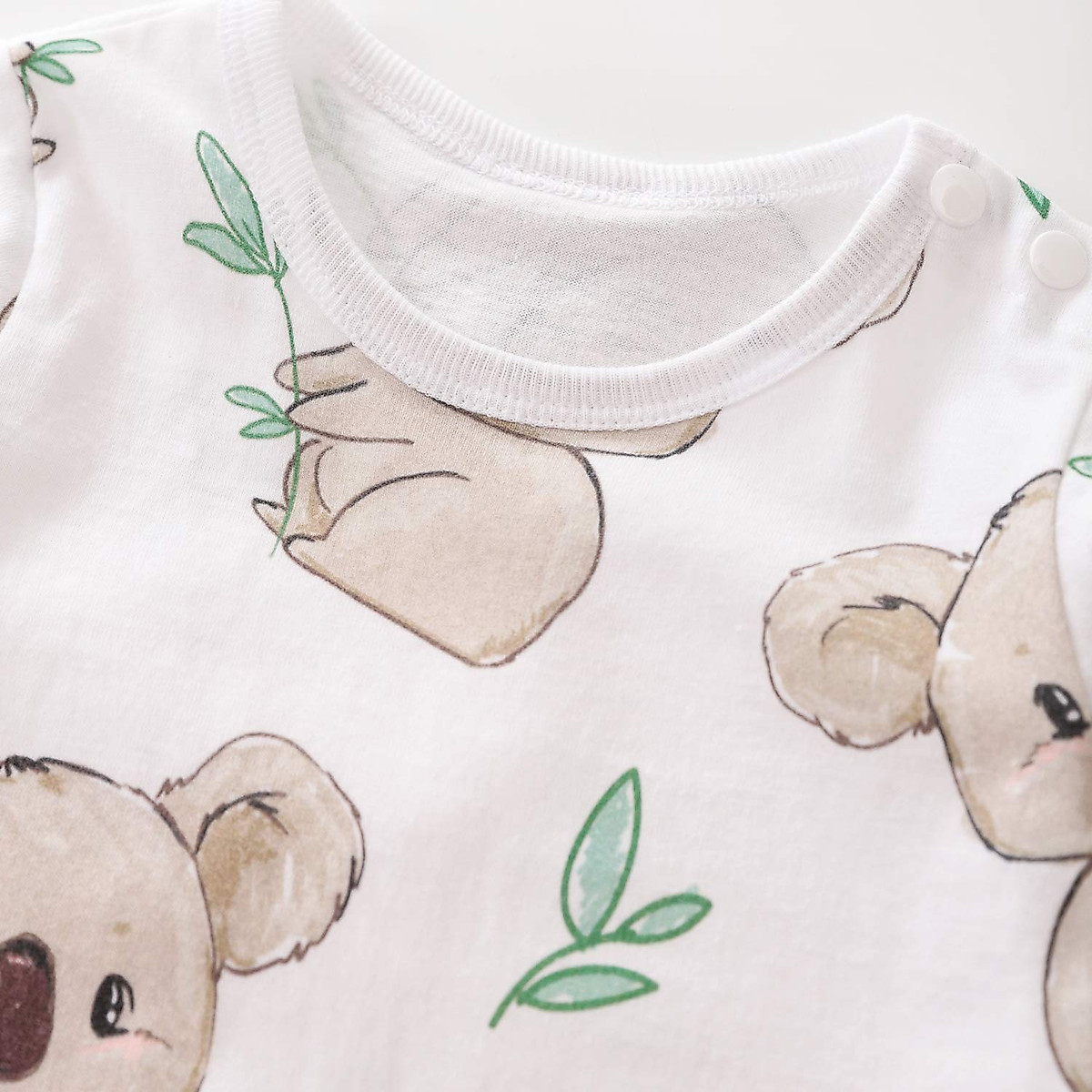 YFYBaby Cute Unisex Baby Boys Girls Romper Long Sleeve Koala Printing Newborn Infant Jumpsuit One Piece