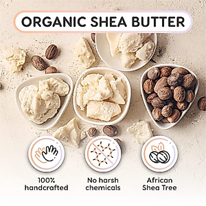 Essencetics 5LB - Shea Butter Soap Base Melt and Pour - SLS Free, No Palm Oil, Vegan & Cruelty Free - Organic Moisturizing Shea Butter Soap Base for Soap Making - Made from Natural Glycerin -(5 Pound)