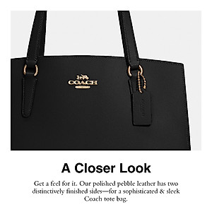 COACH Tatum Carryall 40, Black True Red