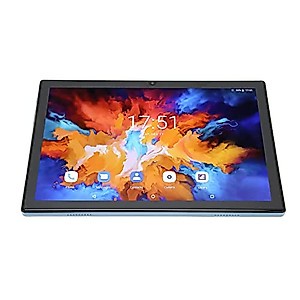 2 in 1 Tablet, 10.1 Inch Tablet US Plug 100‑240V RGB Mouse 4G LTE 512GB Expandable 5G WiFi 8800mAh for Entertainment (Blue)