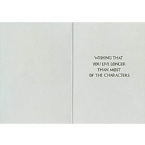 Designer Greetings Throne of Swords Funny/Humorous Birthday Card