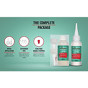 Starbond KEG-500, Max Strength Flexible Medium Thick, Premium CA Super Glue Plus Extra Cap and Microtips, 2 oz. (for Arrow Fletching & Inserts, Shoe Cobblers, Boot, & Furniture Repair)