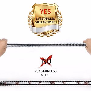 Shower Hose Extra Long 79 inches Long Shower Head Hose Replacement Stainless Steel Shower Head Extension Hose Flexible and Durable Shower Pipe with Brass Insert and Nut