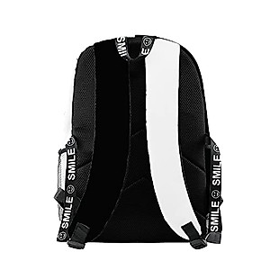 WZSMHFT Hollow Knight Merch Backpack Adjustable Strap Backpack Game Three piece Travel Backpack (Backpack1)