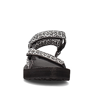 Teva Women's Midform Universal Sandal, Dorinda White/Black, 8