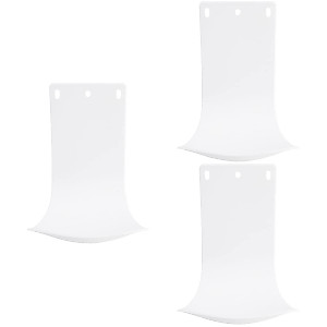 Cabilock 3 Pcs Plastic Water Tray Soap Dispenser Water Tray Automatic Soap Dispenser Tray Foam Soap Dispenser Tray Spray Hand Soap Dispenser Kitchen Drip Tray White Household Drop