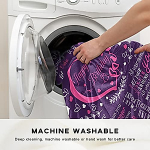 50 Year Old Gifts for Women 50th Birthday Gifts for Women Blanket 50"x60" Gifts for 50 Year Old Woman Happy 1973 Birthdy Gifts for Her Wife Sister Mom Friends Grandmother Coworker Birthday Gift Ideas