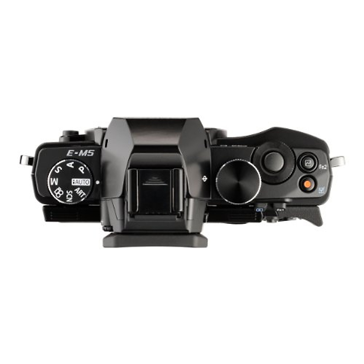 Olympus OM-D E-M5 16MP Live MOS Interchangeable Lens Camera with 3.0-Inch Tilting OLED Touchscreen [Body Only] (Black) - International Version (No Warranty)