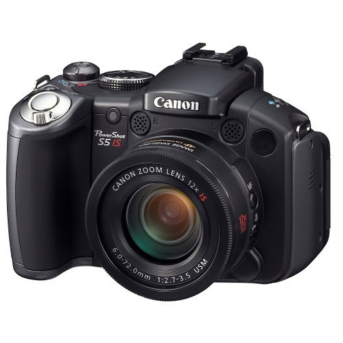 Canon PowerShot Pro Series S5 IS 8.0MP Digital Camera with 12x Optical Image Stabilized Zoom (OLD MODEL)