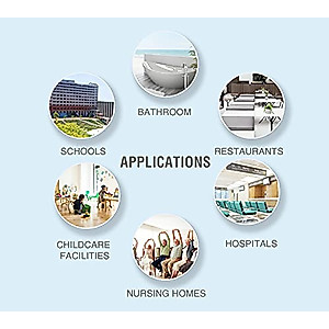 Greentec Bath Mats, Shower Mat Non Slip, PVC Bathtub Mat, Shower Mat, Quick Drying, Breathable, Anti Clog Hair Catcher Standing Pad for Bathroom, Wet Area, 24 x 16 in