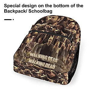 Women Backpack The Apocalyptic Walking Horror Drama Dead Bag Extra Large Daypack Creative sports Bag Classical Basic Travel Backpack