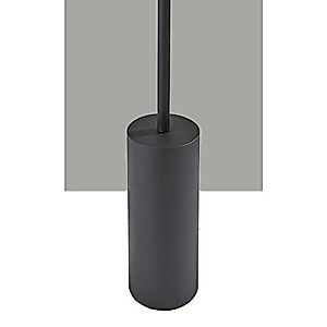 Adesso Home 2151-01 Contemporary Modern LED Floor Lamp from Grover Collection in Black Finish, 6.00 inches