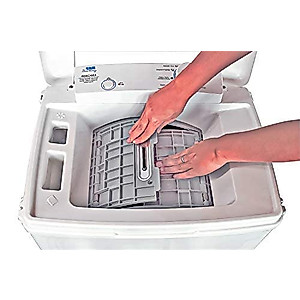 The Laundry Alternative Niagara Portable, Family Size Capacity, Compact European Style Washing Machine (No Spin Cycle)