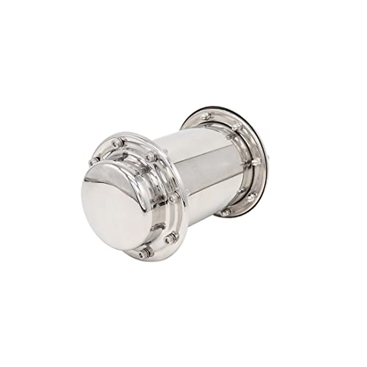 Stainless Steel Time Capsule Waterproof Lock Container Storage Future Gift 7.6"