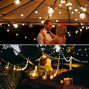 Christmas Lights,Globe Bulb Solar Fairy String Light, for Party Holiday Garden Garland Christmas Decorations Home Outdoor Light Street Wedding 3.5M-10Led