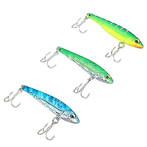 Demeras VIB Lure, Sticker Scale Flexible Using Fishing Lures for Freshwater