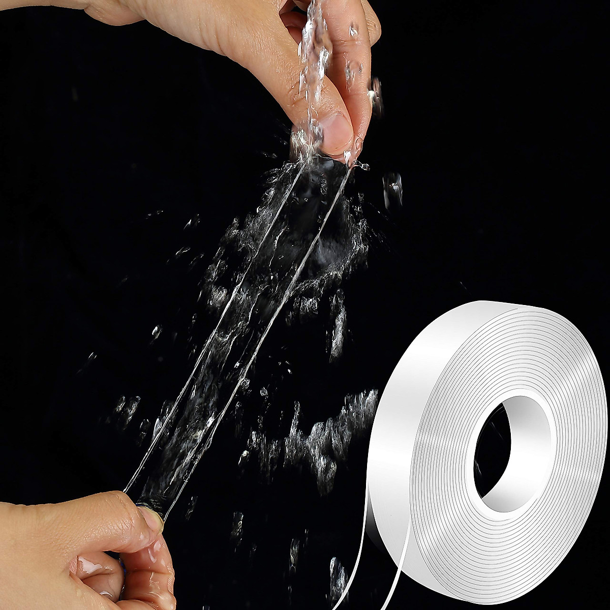 Mr. Pen- Double Sided Tape, 0.7 Inch, Transparent, Double Sided Tape for Walls, Double Sided Adhesive Tape, Mounting Tape, Adhesive Tape, Two Sided Tape, Double Stick Tape, Double Face Tape