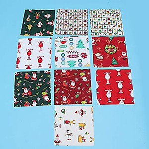 10pcs Cotton, Printed Pattern Projects X Quilting Bedding Cotton Xcm Theme cm Scrapbooking Cloth Cartoon Fabric Scraps Precut Dress Quarters Decorations Patchwork, Floral for
