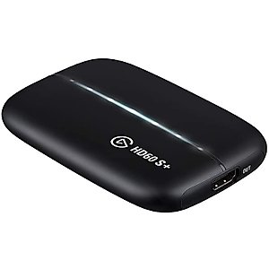 Elgato Capture Card HD60 S+ Plus, Stream and Record in 1080p60 for PS5, PS4/Pro, Xbox Series X/S, Xbox One, PC/Mac (Renewed)