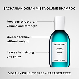 SachaJuan Ocean Mist Volume Shampoo 250 ml / 8.4 oz