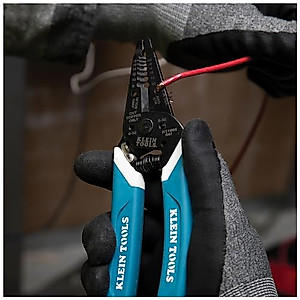 Klein Tools K11095 Klein-Kurve Wire Stripper and Cutter, for 8-18 AWG Solid and 10-20 AWG Stranded Wire