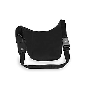 Everest Messenger Bag - Large, Black, One Size,BB005-BK