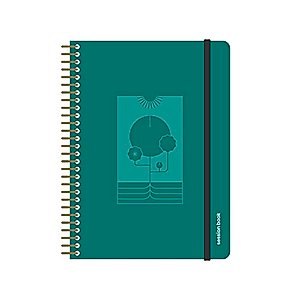 Selfscription Session Book - The Best Hard-Cover Session Notebook for Life Coaches, Health Coaches, Therapists. Get one for each client and take your sessions to the next level. 5.75" W x 8.25" H