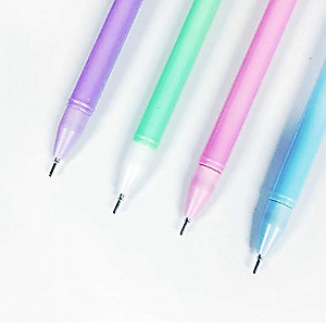 WIN-MARKET Animal Cute Owl Gel Ink Pen Cute Kawaii Black Writing Pens Ballpoint Black Ink Gel Pen Party Gift Gel Ink Pens Funny School Stationery Office Supplies(6PCS)