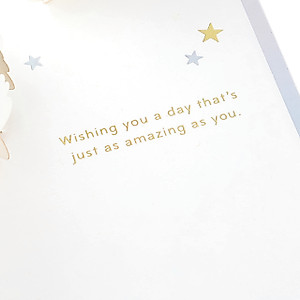 Hallmark Signature Paper Wonder Pop Up Birthday Card (Unicorn, You are Magical) (1299RZH1137)