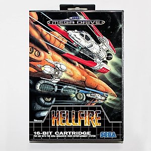 Spire Hellfire 16 bit SEGA MD Game Card With Retail Box For Sega Mega Drive For Genesis