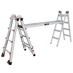 Little Giant Ladder Systems 15036 6 Foot Plank, 6' Ft, Gray