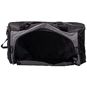 PUMA womens Evercat No. 1 Logo Duffel Bags, Pink/Grey, One Size US