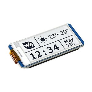 STEMDIY 2.13 inch 250X122 E-Paper E-Ink EPaper Display Screen Module HAT for RPI Raspberry Pi Pico Board