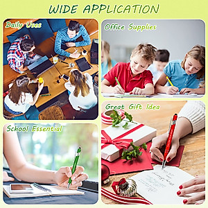 SUPWISER 30 Pieces Inspirational Pens, Motivational Quotes Ballpoint Pen Christian Funny Screen Touch Stylus Pens Inspirational Gifts for Women Colleagues Co-Workers, Black Ink