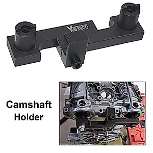 Yuesstloo Camshaft & Crankshaft Timing Locking Tool Kit, Compatible with Volvo S40 S60 XC90, Replace 9995452, with Carrying Case & Gloves