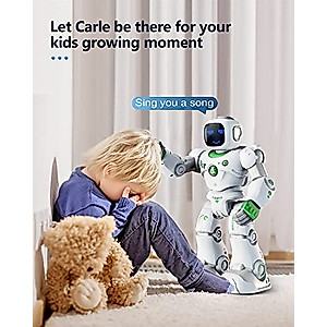 Ruko Robot Toys for Kids, Large Smart Remote Control Carle Robots with Voice and App Control, Music, Dance, Record, Programmable, Interactive, Gifts for Kids 4 5 6 7 8 9 Year Old Boys and Girls